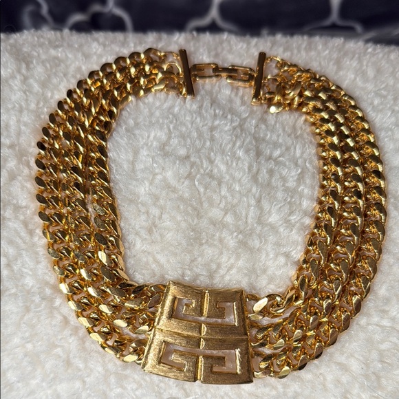 Givenchy | Jewelry | Givenchy Chunky Gold Chain Choker Necklace | Poshmark